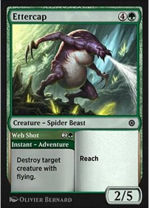 MTGNexus - Ettercap // Web Shot from Alchemy Horizons: Baldur's Gate