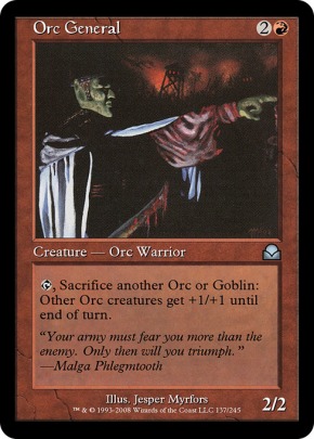MTGNexus - Orc General from Masters Edition II