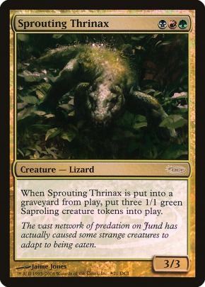 MTGNexus - Sprouting Thrinax from DCI Promos