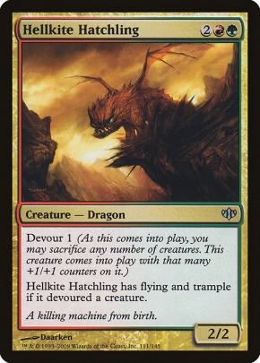 MTGNexus - Hellkite Hatchling from Conflux
