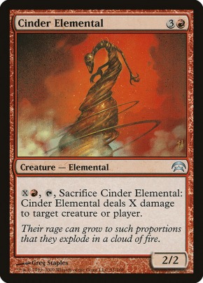 MTGNexus - Cinder Elemental from Planechase
