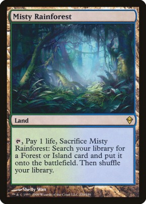 MTGNexus - Misty Rainforest from Zendikar