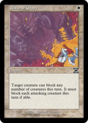 MTGNexus - Blaze of Glory from Masters Edition IV