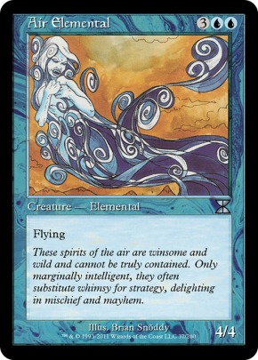 MTGNexus - Air Elemental from Masters Edition IV