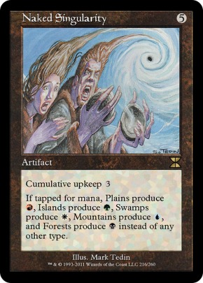 MTGNexus - Naked Singularity from Masters Edition IV