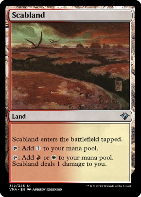 MTGNexus - Scabland from Vintage Masters