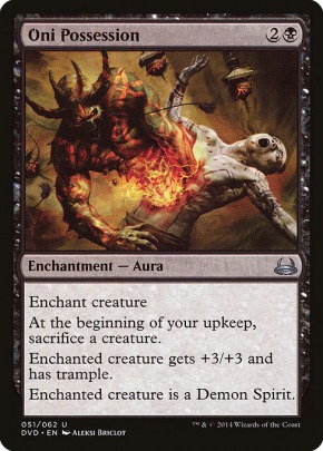 MTGNexus - Oni Possession from Duel Decks Anthology: Divine vs. Demonic