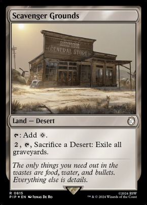 MTGNexus - Scavenger Grounds from Fallout