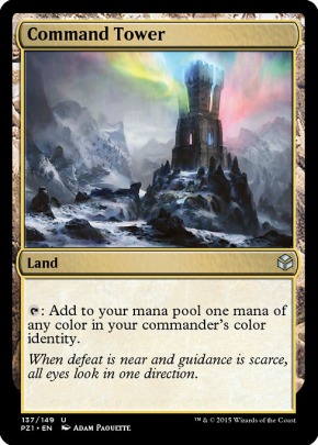 MTGNexus - Command Tower // Command Tower from Legendary Cube Prize Pack