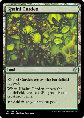 MTGNexus - Khalni Garden from Legendary Cube Prize Pack