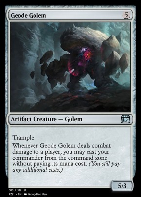 MTGNexus - Geode Golem from Treasure Chest
