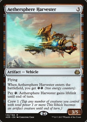 MTGNexus - Aethersphere Harvester from Aether Revolt