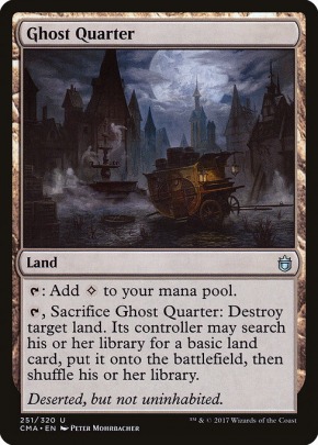MTGNexus - Ghost Quarter from Commander Anthology