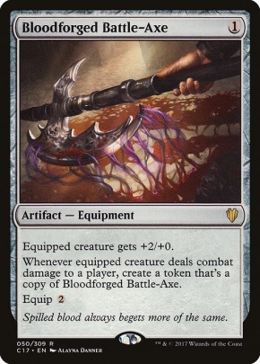 MTGNexus - Bloodforged Battle-Axe from Commander 2017