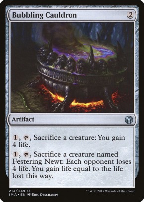MTGNexus - Bubbling Cauldron from Iconic Masters