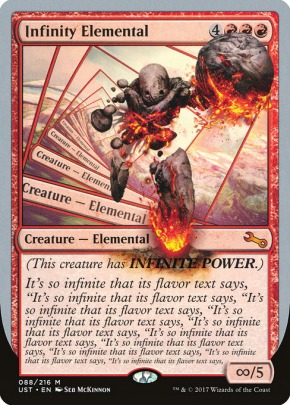 MTGNexus - Infinity Elemental from Unstable