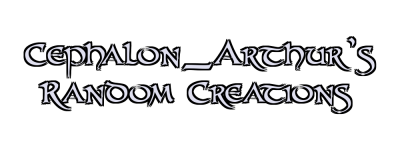 MTGNexus - Cephalon_Arthur's Random Creations