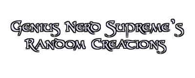 MTGNexus - Genius Nerd Supreme's Random Creations