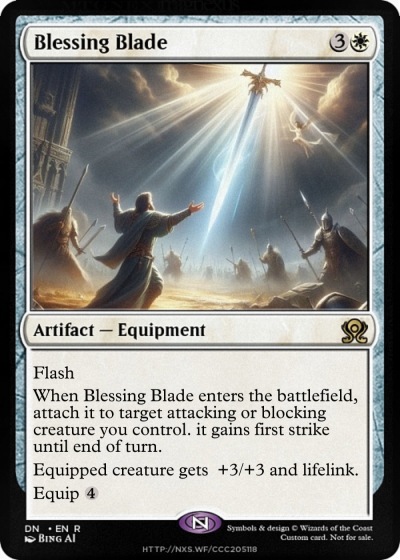 MTGNexus - Blessing Blade
