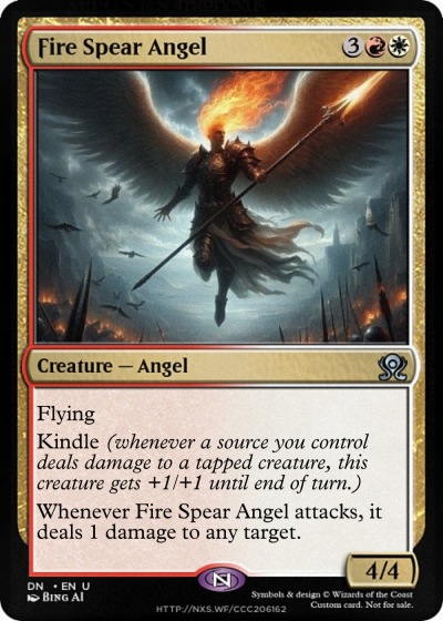 MTGNexus - Fire Spear Angel