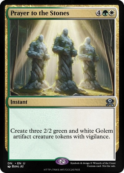MTGNexus - Prayer to the Stones
