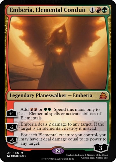 MTGNexus - Emberia, Elemental Conduit