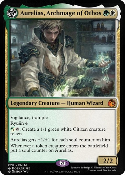 MTGNexus - Aurelias, Archmage of Othos // Aurelias, Spear of Othos