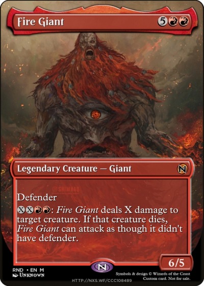 MTGNexus - Fire Giant