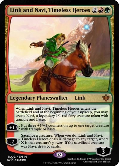 MTGNexus - Link and Navi, Timeless Heroes