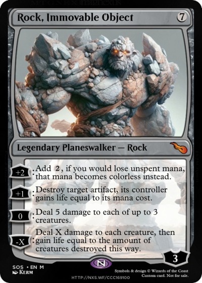 MTGNexus - Rock, Immovable Object