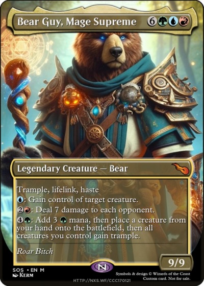 MTGNexus - Bear Guy, Mage Supreme