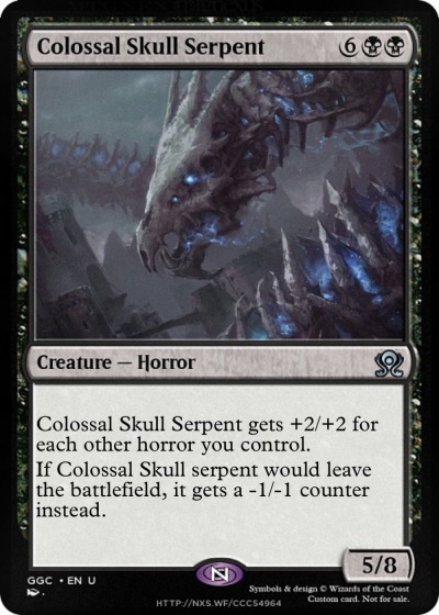 MTGNexus - Colossal Skull Serpent