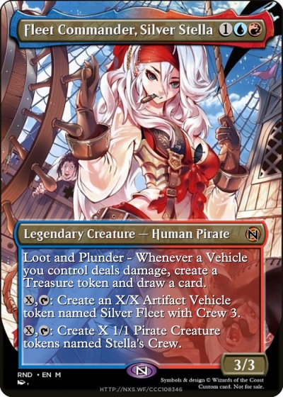 MTGNexus - Fleet Commander, Silver Stella