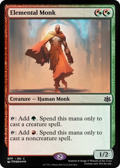 MTGNexus - Elemental Monk