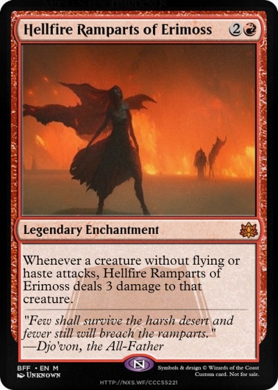 MTGNexus - Hellfire Ramparts of Erimoss