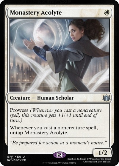 MTGNexus - Monastery Acolyte