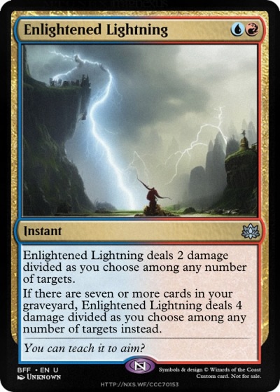 MTGNexus - Enlightened Lightning