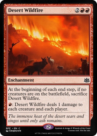 MTGNexus - Desert Wildfire