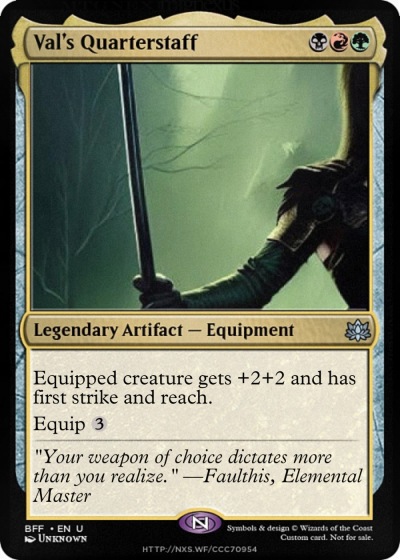 MTGNexus - Val's Quarterstaff