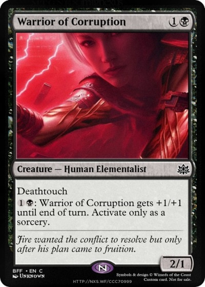 MTGNexus - Warrior of Corruption