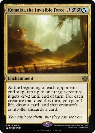 MTGNexus - Komaku, the Invisible Force