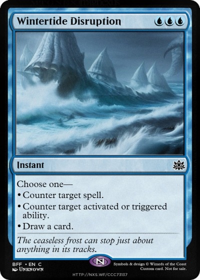 MTGNexus - Wintertide Disruption