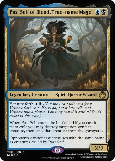 MTGNexus - Past Self of Blood, True-name Mage