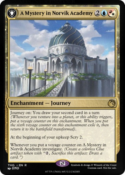 MTGNexus - A Mystery in Norvik Academy // Helcroft, Ascended President