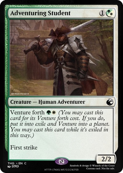 MTGNexus - Adventuring Student