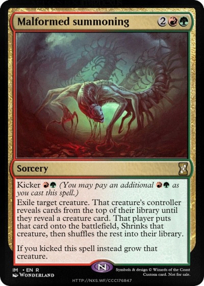 MTGNexus - Malformed summoning