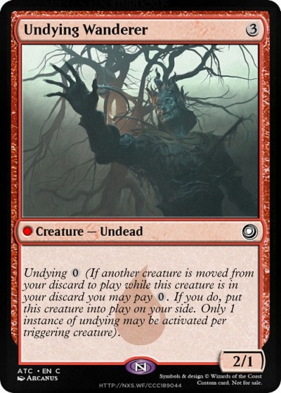 MTGNexus - Undying Wanderer