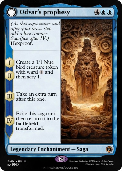 MTGNexus - Odvar's prophesy // Odvar, wandering seer