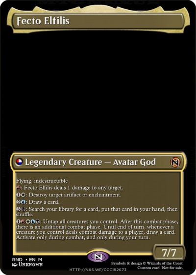 MTGNexus - Elfilin, Kirby’s Companion // Fecto Elfilis