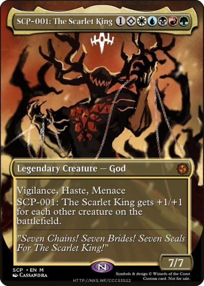MTGNexus - SCP-001: The Scarlet King